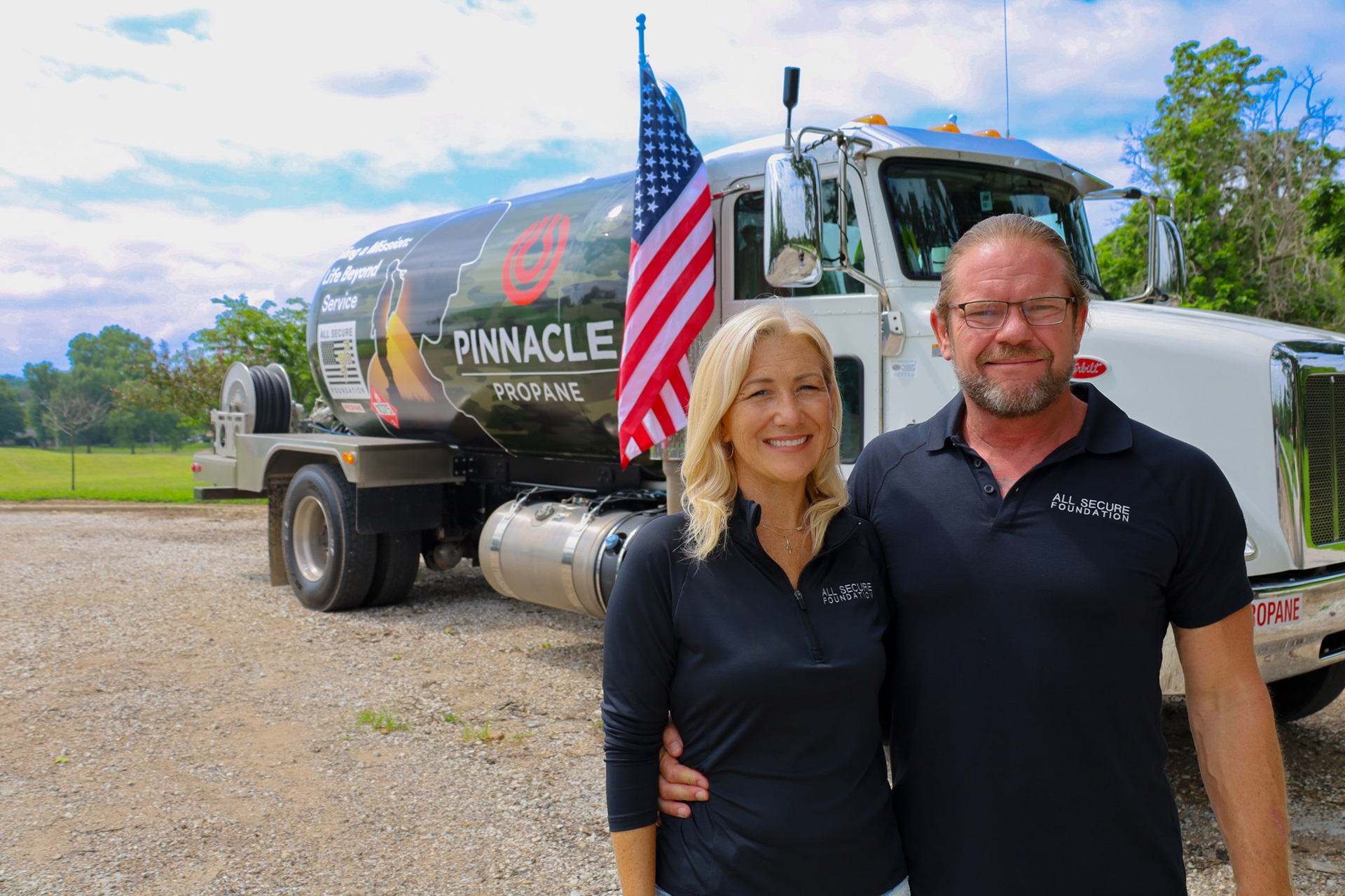 Pinnacle Propane Partners with All Secure Foundation | Pinnacle Propane